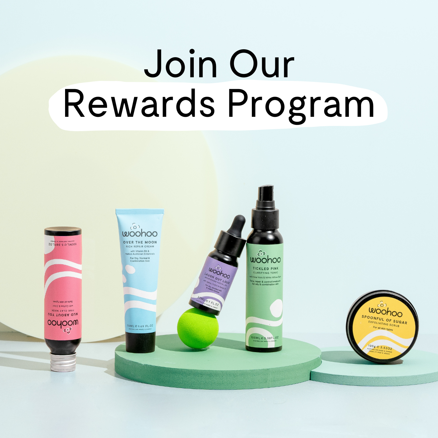 Join our Rewards Program - Woohoo Body