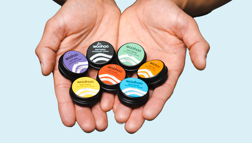 Natural Deodorant Samples - Woohoo Body