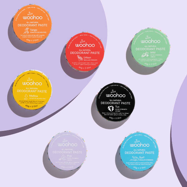 Natural Deodorant Sticks - Woohoo Body