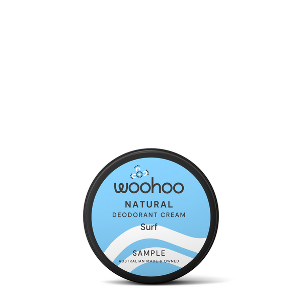 Surf Woohoo All Natural Deodorant Paste SAMPLE - 100% Natural - Woohoo Body