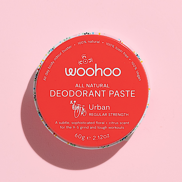 Urban Woohoo All Natural Deodorant Paste - 100% Natural - Woohoo Body